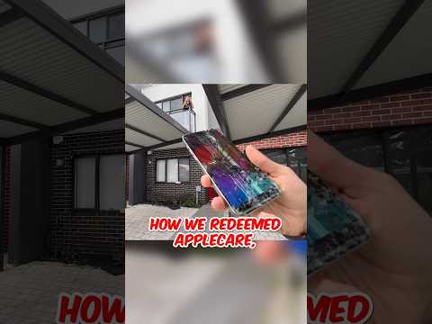 Apple Care+ After Drop Test! Did it work?#droptest #iphone15 #Shorts #15ProMax