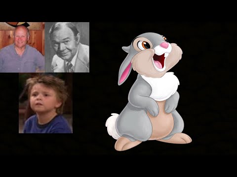 Animated Voice Comparison- Thumper (Bambi)