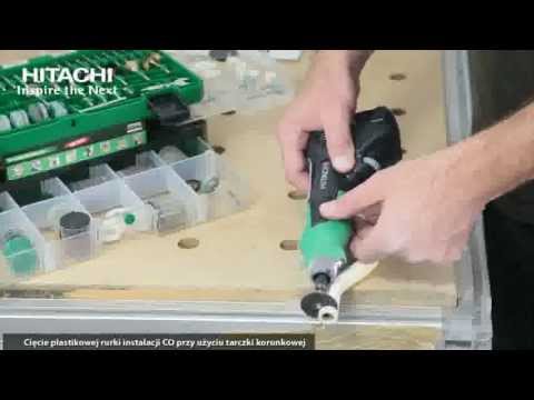Test mikrofrezarko-wiertarki Hitachi GP 10 DL