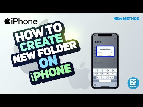 How to Create a New Folder on iPhone | Organize Your Apps Easily 2025