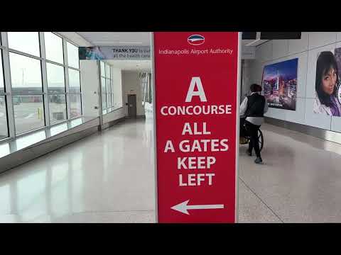 Indianapolis Airport Departure Tour