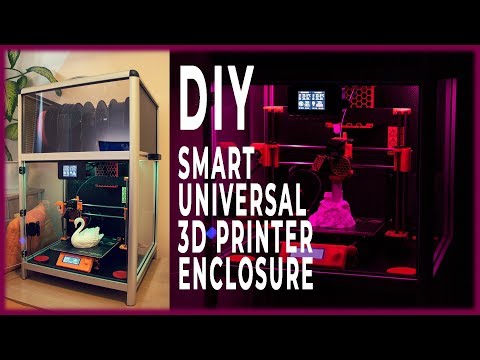 Free 3D file Universal 3D Printer Smart Enclosure 🖨️ ・3D printer model ...