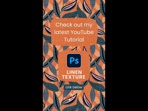 How to create Linen Texture in Photoshop #photoshop #linentexture #patterndesign