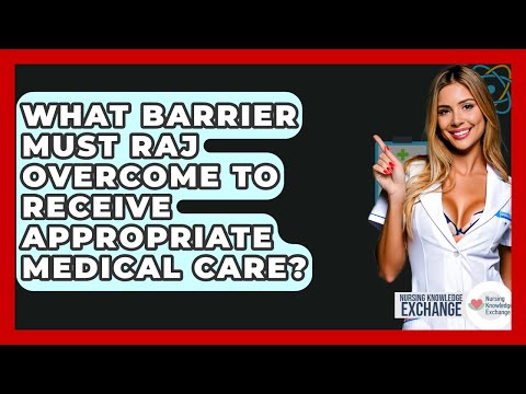 What Barrier Must Raj Overcome To Receive Appropriate Medical Care? - Nursing Knowledge Exchange