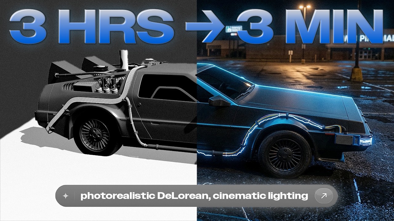 I Replaced My Render Engine With AI (Here's the Exact Workflow)