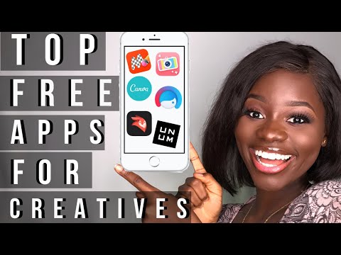 Top free beginner apps for content creators for creating social media pictures and videos.