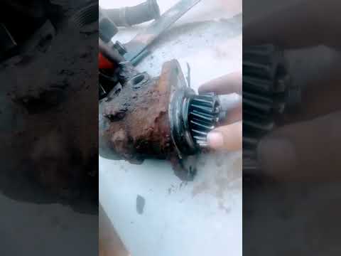 Change steering pump Volvo truck