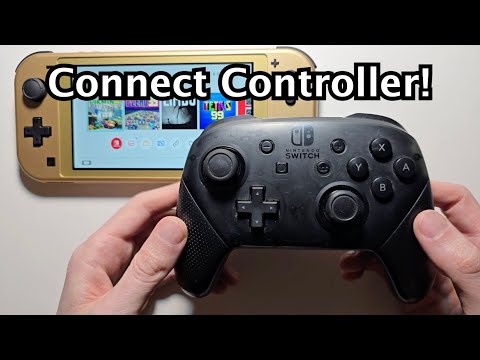How to Connect Controller to Nintendo Switch Lite!