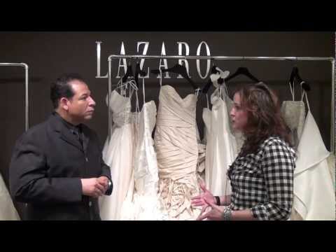 Interview with Wedding Dress Designer LAZARO at New York International Bridal Week