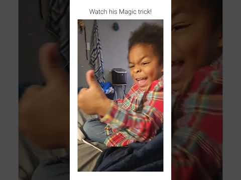 Why he look like one of the things of the grinch movie 😂😂😂 #jokes #funny #kids #magictirck