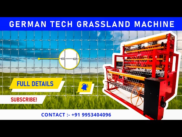 Grassland Fencing Machine - Grassland Field Fence Machine Manufacturer ...