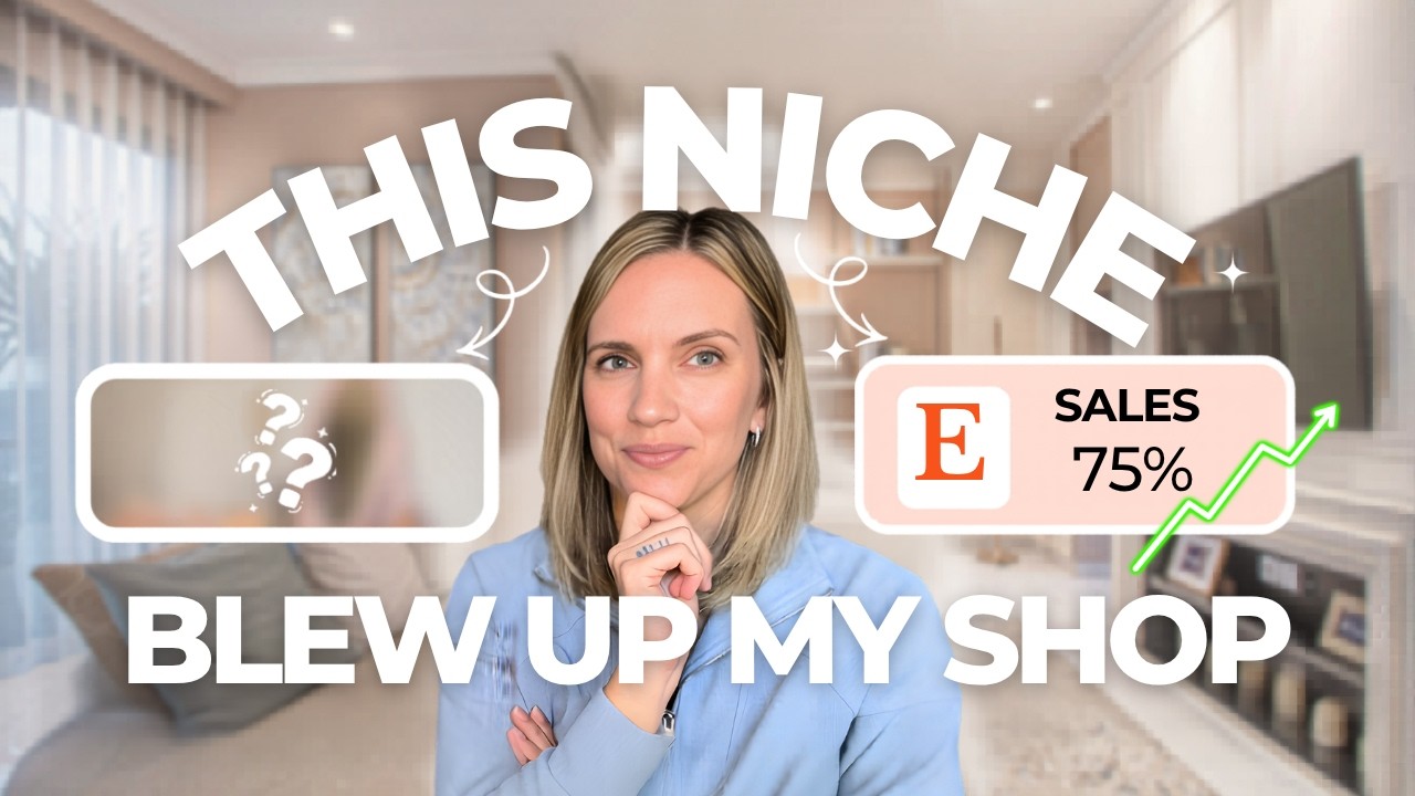 The Etsy NICHE That Grew My Sales by 75% This Year (And How to Find HOT Trends)