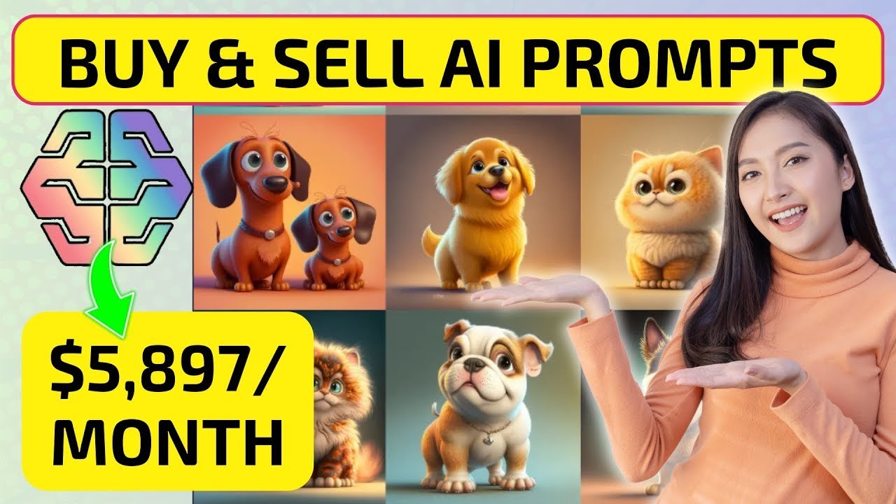 How to Buy and Sell AI Prompts with Promptbase (ChatGPT, Midjourney, Stable Diffusion)