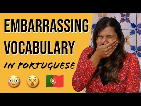 European Portuguese | EMBARRASSING Vocabulary for Everyday Life!