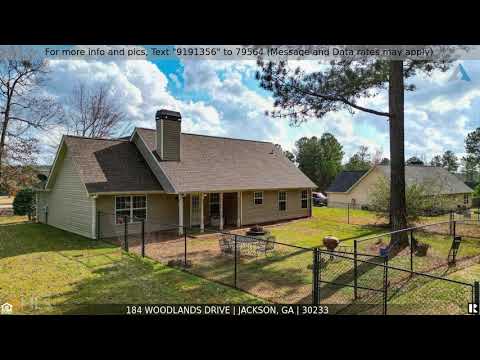 Priced at $287,900 - 184 Woodlands Drive, Jackson, GA 30233