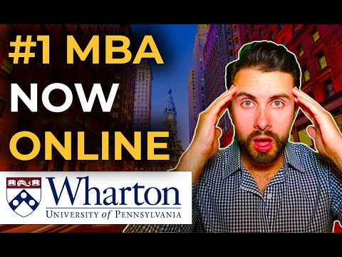 #1 Ranked MBA Program To Be Offered ONLINE | Wharton Online MBA