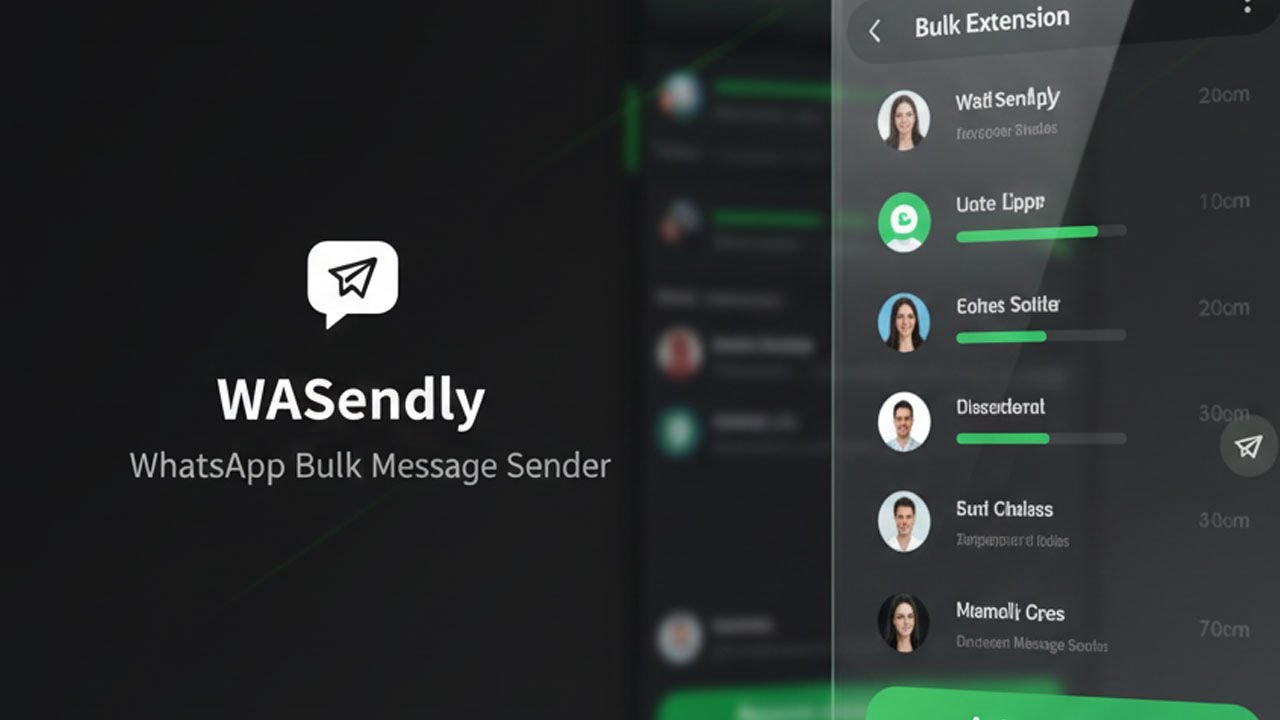 WASendly – WhatsApp Bulk Message Sender (Full Tutorial)