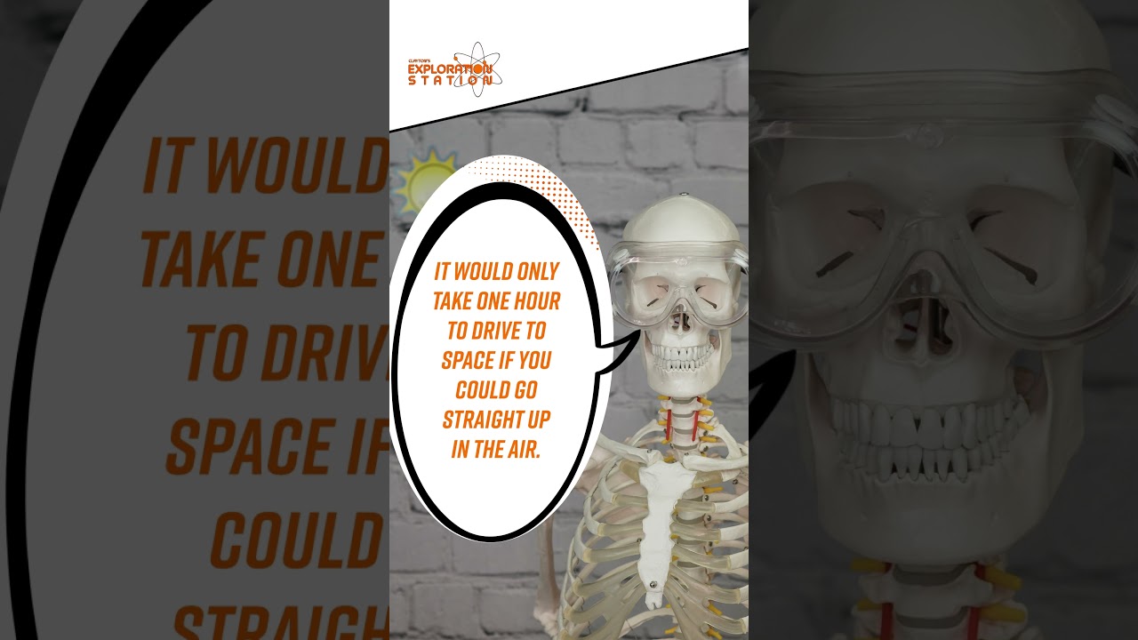 That's not far at all! #staycurious #STEM #STEAM #space #exploration #driving #kidsscience #shorts