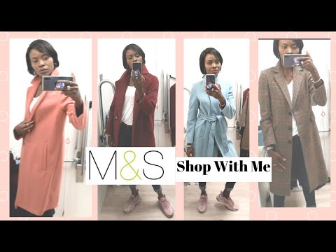 M&S TRY ON HAUL || COATS TRY ON HAUL || NEW IN MARK'S AND SPENCER 🇳🇬🇬🇧