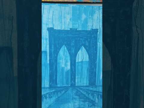 Brooklyn bridge Art Painting #art #painting #denkuvaiev