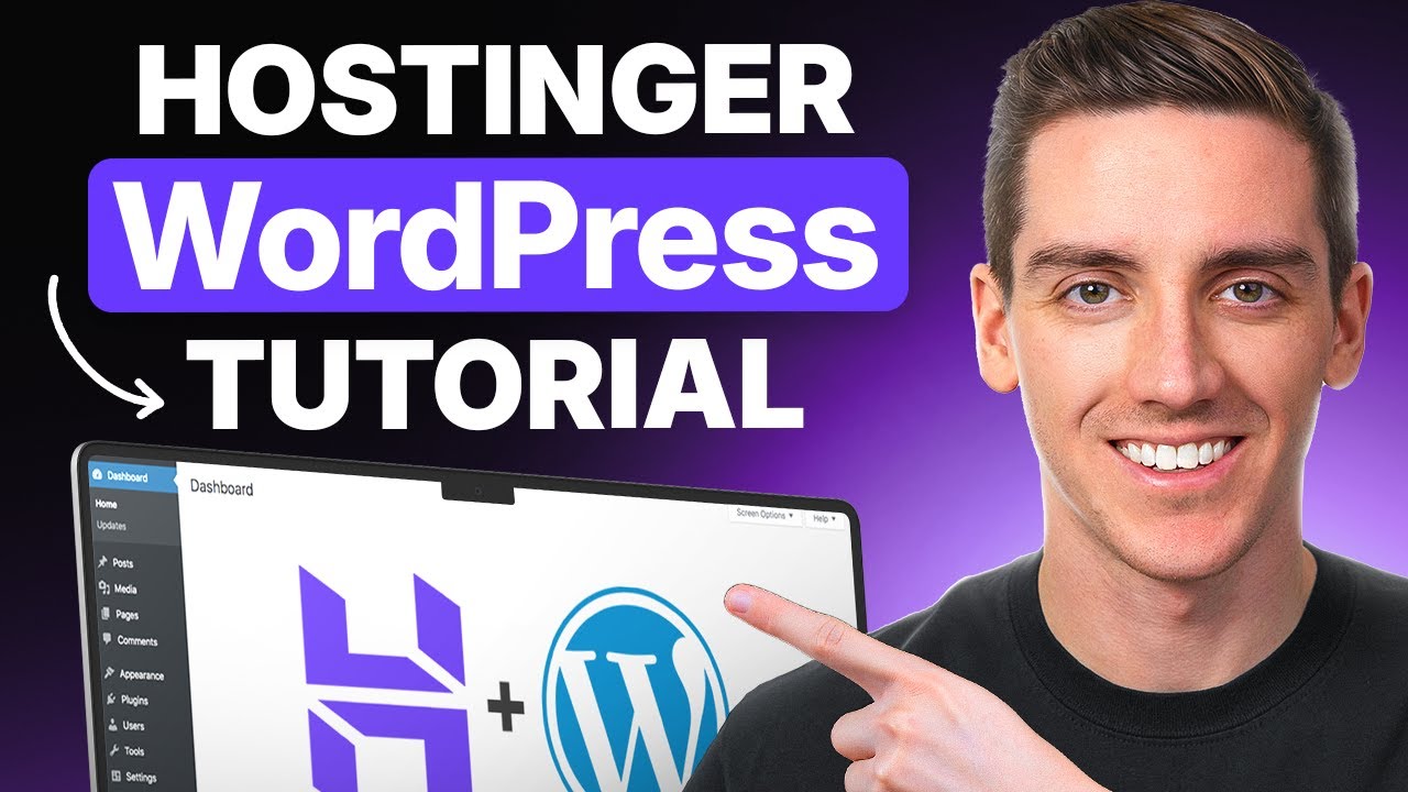 Hostinger WordPress Tutorial 2026 (COMPLETE Step-by-Step Website Setup)