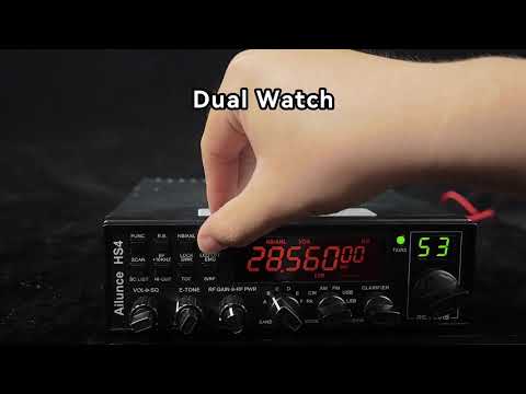 Retevis Ailunce HS4 10 Meter Ham Radio 28.00MHz-29.70MHz PA、CW、AM、FM、USB、LSB