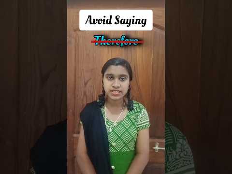 Say Goodbye to 'Therefore':Discover Powerful Synonyms by Namrata!#shorts#ytshorts#englishwithnamrata