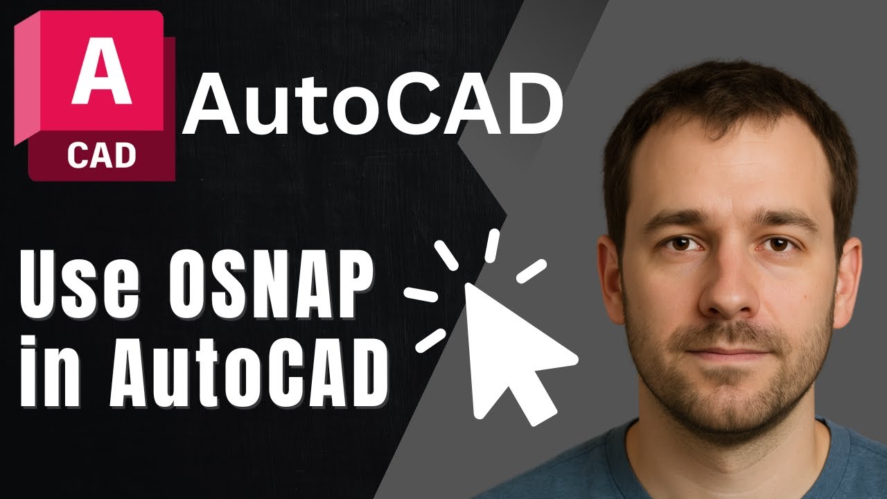 AutoCAD: How to Use OSNAP for Precise Drawing (Object Snap Tutorial)