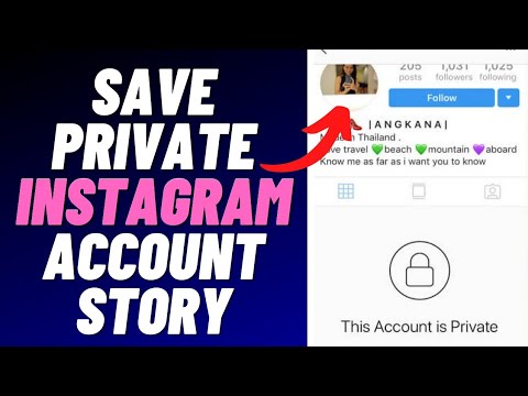 How To Save Private Instagram Account Story