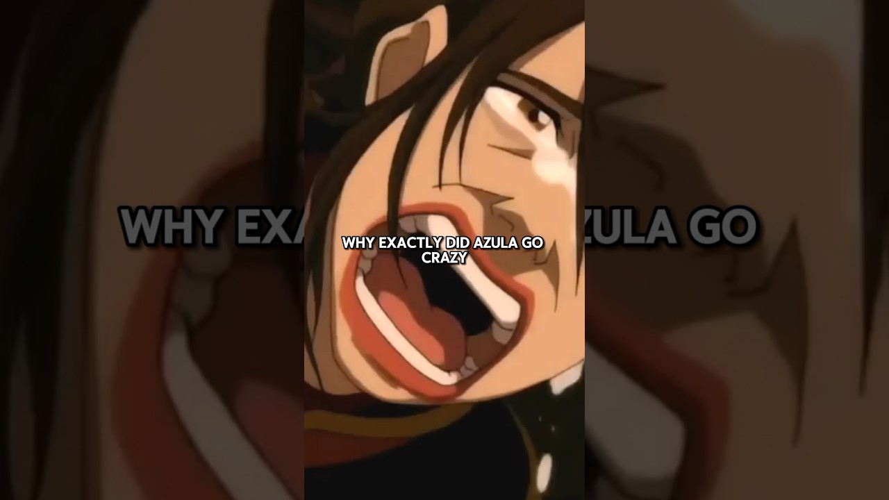Why did Azula go crazy in the avatar the last airbender #avatar #avatarthelastairbender