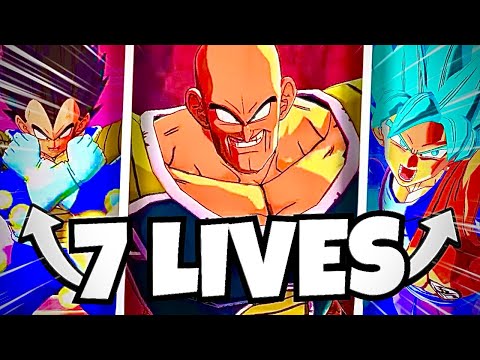 I Got 7 LIVES In ONE MATCH In Dragon Ball Legends PvP!