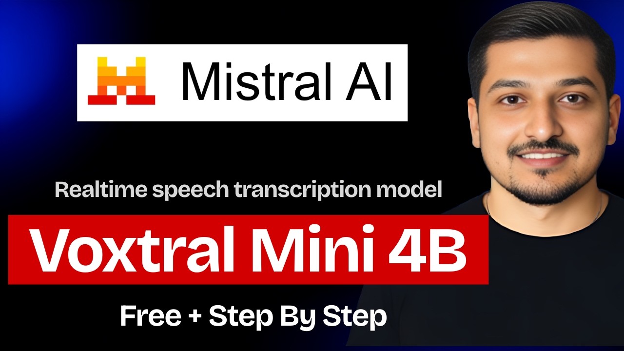 Voxtral Transcribe 2 (Voxtral Mini 4B) : Next Gen Realtime  Speech To Text AI Model