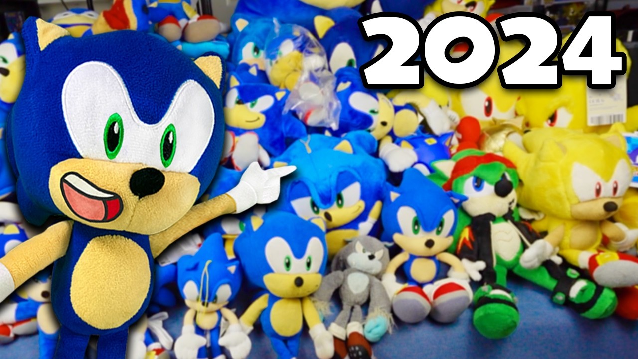 PLB's Sonic Plush Collection 2024