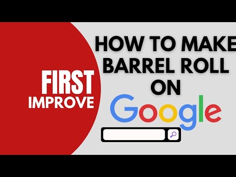 Barrel roll on Google | Google Tricks 2021 | First Improve