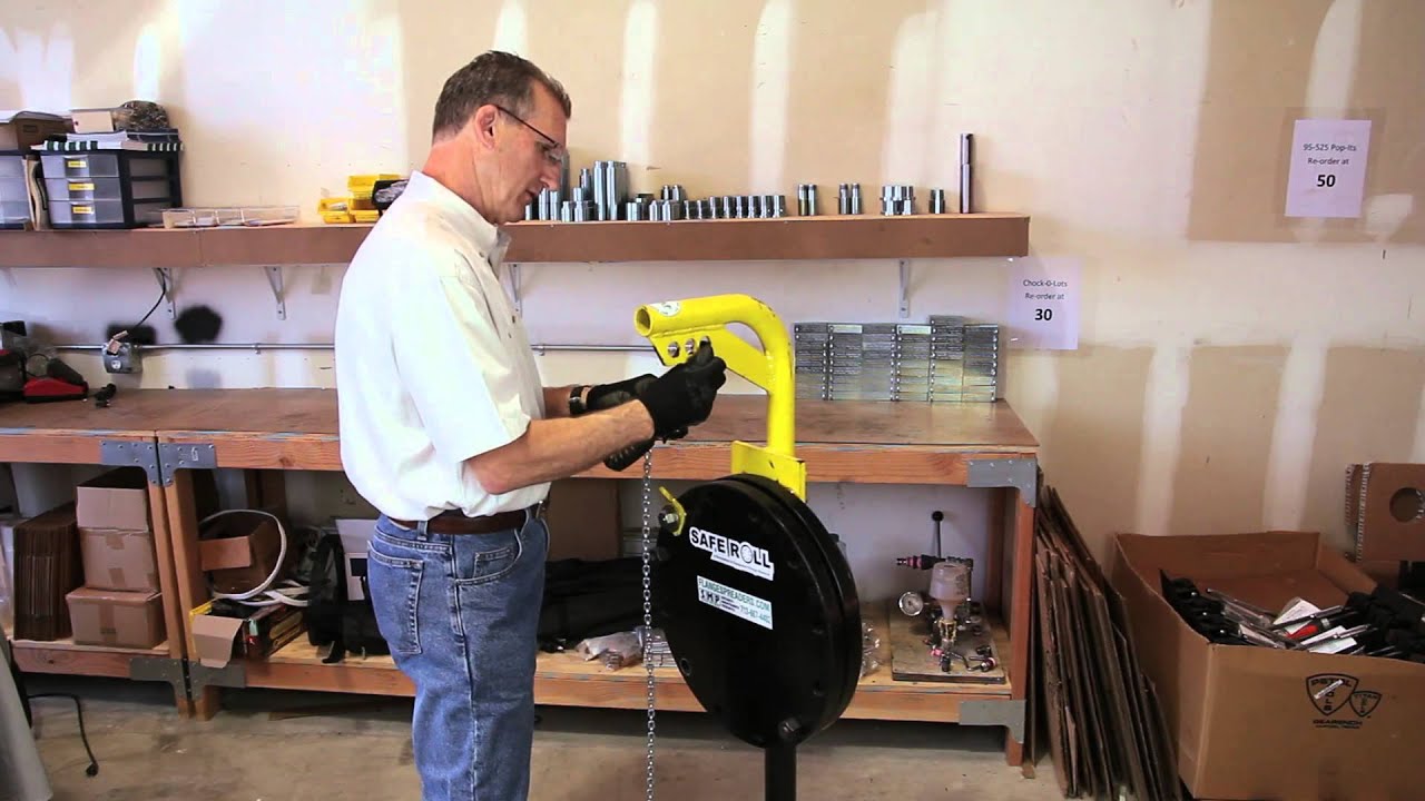 SafeRoll Portable Davit System Demonstration