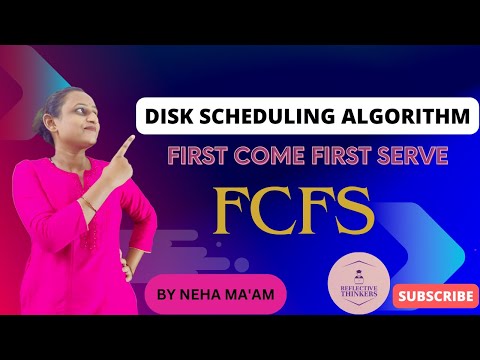"Simplified FCFS Disk Scheduling Algorithm in OS | Easy for Beginners"| by Neha ma'am