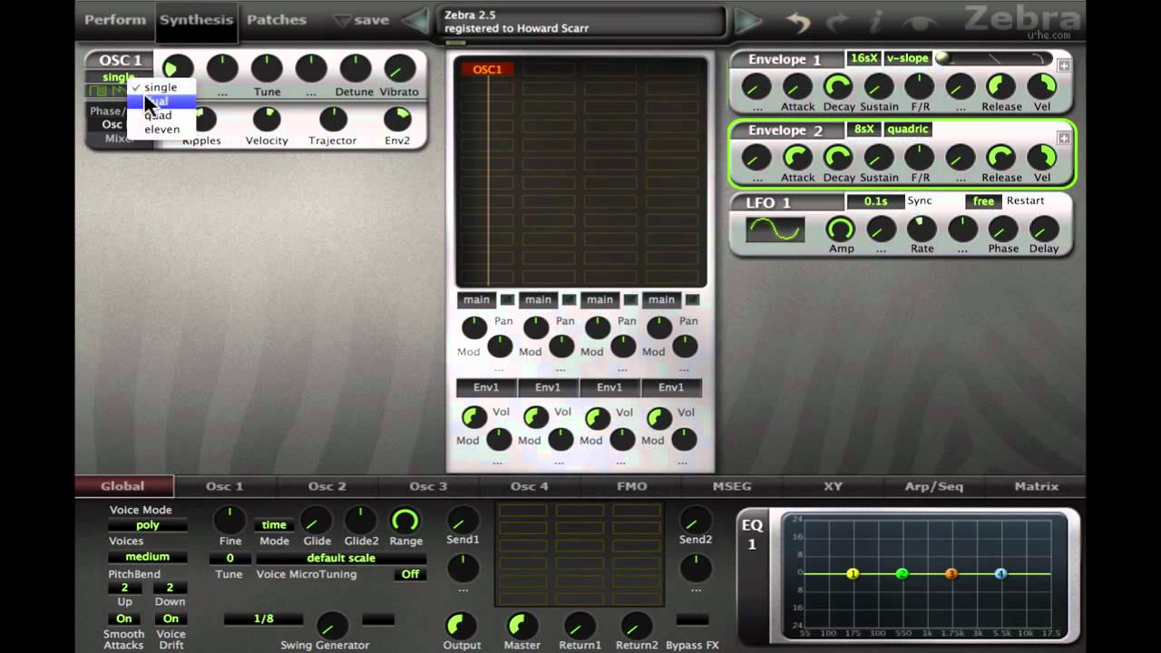 Zebra2 Mini-Tutorial #25 - Spectral FX2: Sitar