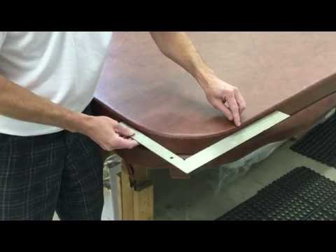 How to Measure a Corner Radius on Your Hot Tub