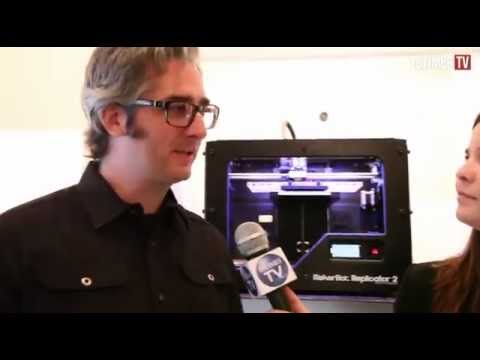 Makerbot Lands In Manhattan: See Their New 3D Printer In Action