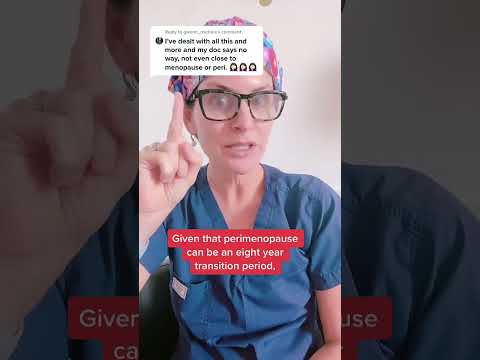 What is the normal age for Perimenopause to start?