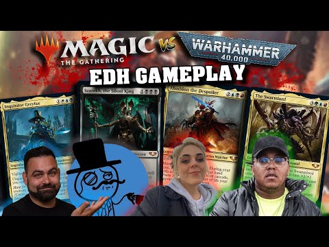 Warhammer 40k Commander Decks - Magic The Gathering EDH Gameplay