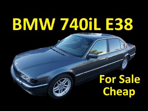 BMW 740iL E38 FOR SALE ~ PROJECT 7 SERIES M USED CAR VIDEO REVIEW