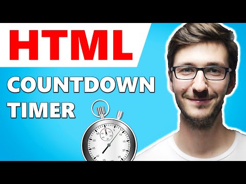 How to Add Countdown Timer to HTML Website!