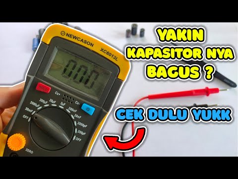 Cara Mengukur Nilai Kapasitor Dengan Menggunakan Capacitance Meter