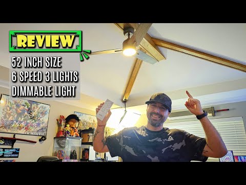 2-Inch Ceiling Fan with Light & Remote Review: Modern and Quiet
