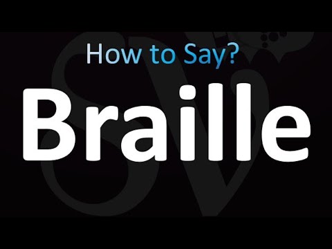 How to Pronounce Braille (Correctly!)