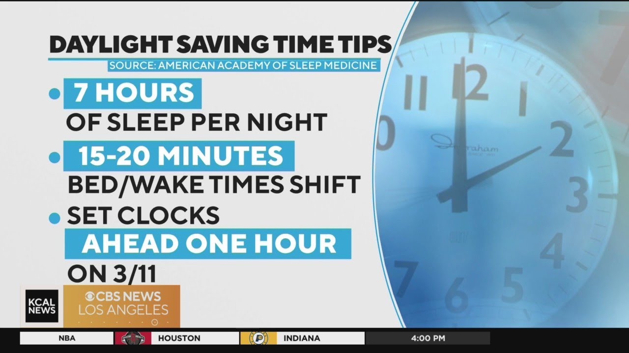 Daylight saving tips