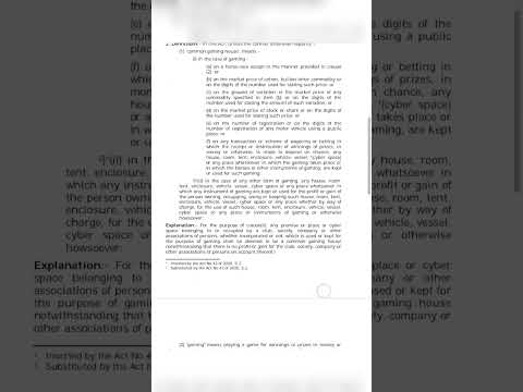 section 2 of AP Gaming Act 1974|telugu|jcj|advocate|legal knowledge|law prapancham|viral|latest|LLB|