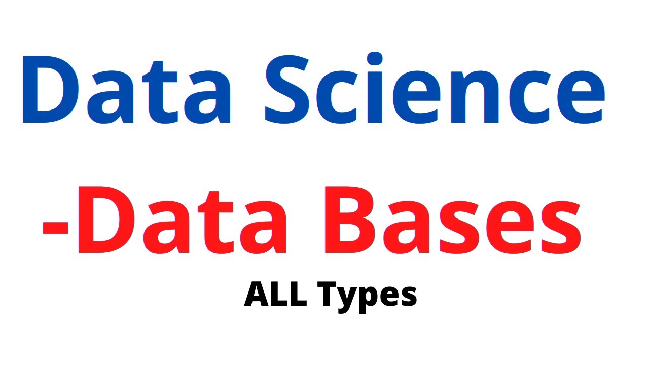 Data Science - Databases - SQL and NOSQL using Python
