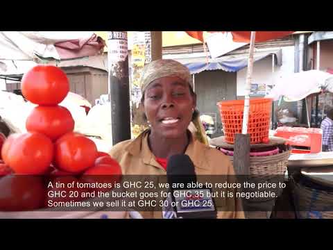 JoyBusiness Shopping List: A look at prices of tomatoes at Kaneshie Market - Market Place (11-3-22)